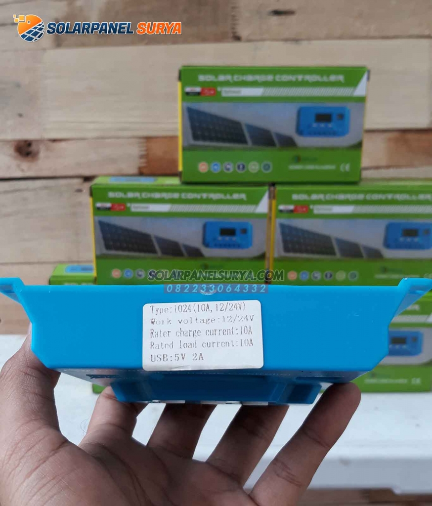 Jual PWM Solar Controller Panel Surya 10A | SOLARPANELSURYA