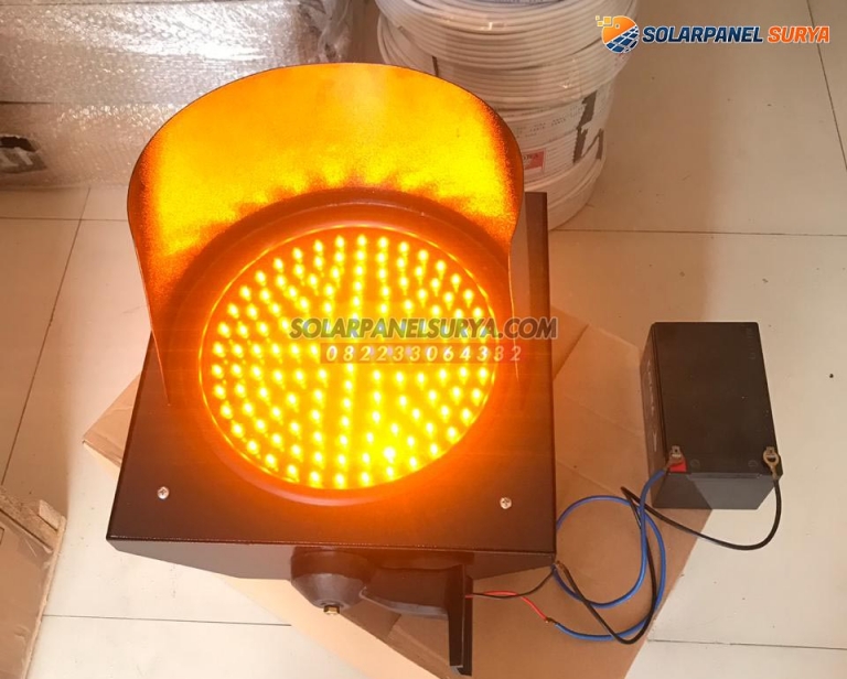 Jual Lampu Led Warning Light 1 Aspek 20cm | Lampu Hati Hati ...