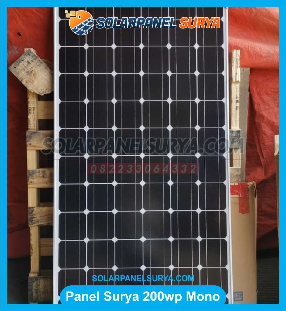 Jual Panel Surya 200 WP Monocrystalline | Solar Panel 200 WP Mono ...