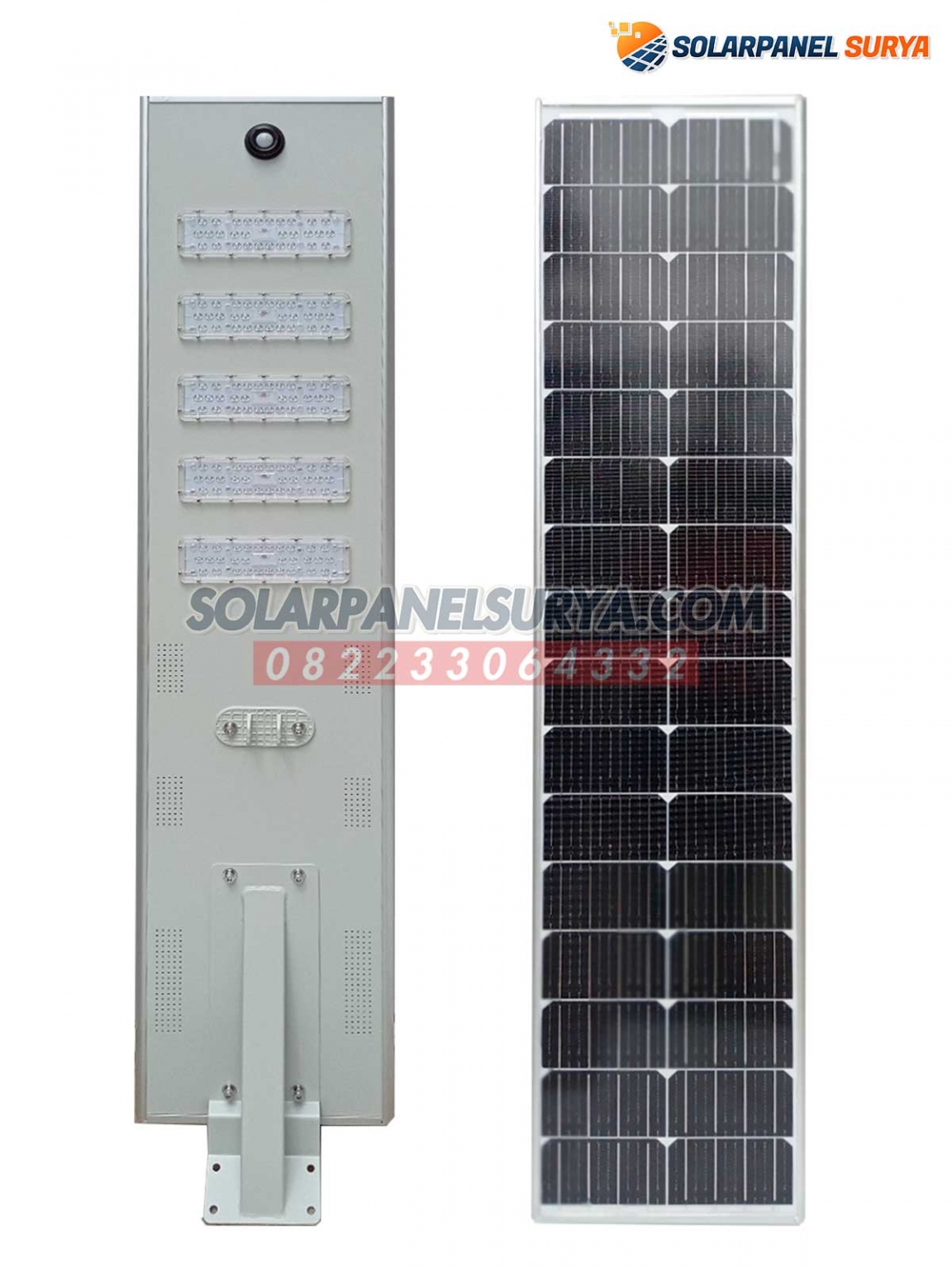 Jual Lampu PJU All In One Philips 100 Watt Tenaga Surya | SOLARPANELSURYA