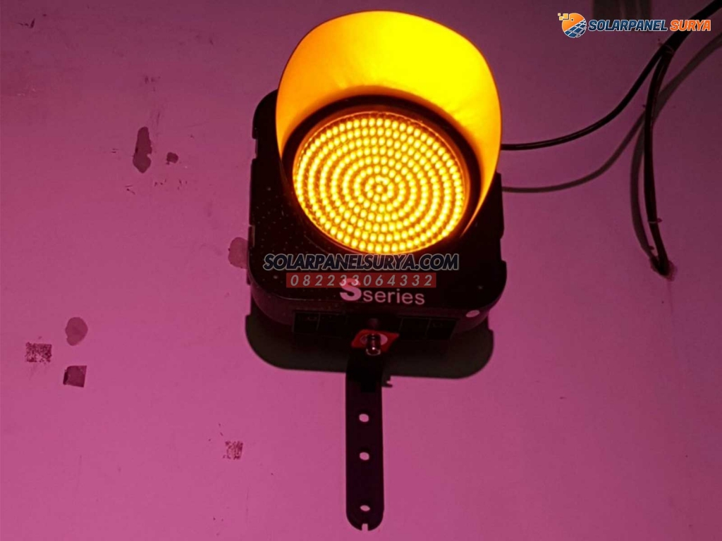 Jual Lampu Warning Light Led Y201 SSeries 1 Aspek 20 Cm | SOLARPANELSURYA