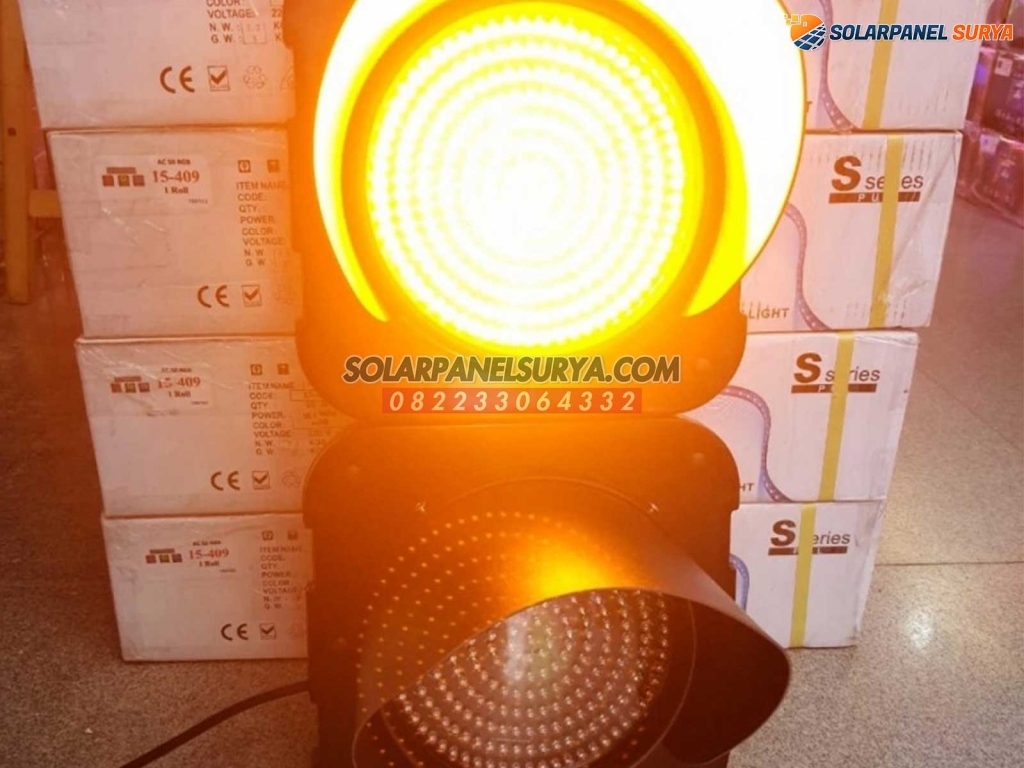 Jual Lampu Warning Light Led Y302 SSeries 2 Aspek 30 Cm | SOLARPANELSURYA